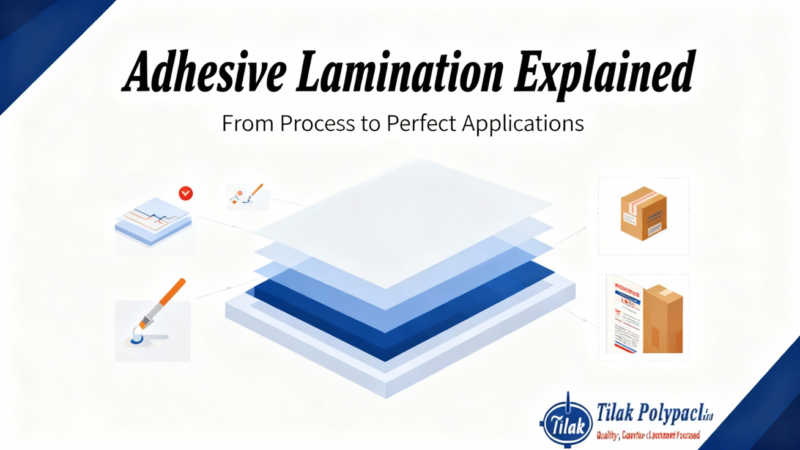 Adhesive Lamination Explained: From Process to Perfect Applications - Tilak Polypack