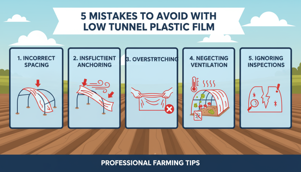 Low Tunnel Plastic Film: Cost-Effective Crop Protection for Large-Scale ...
